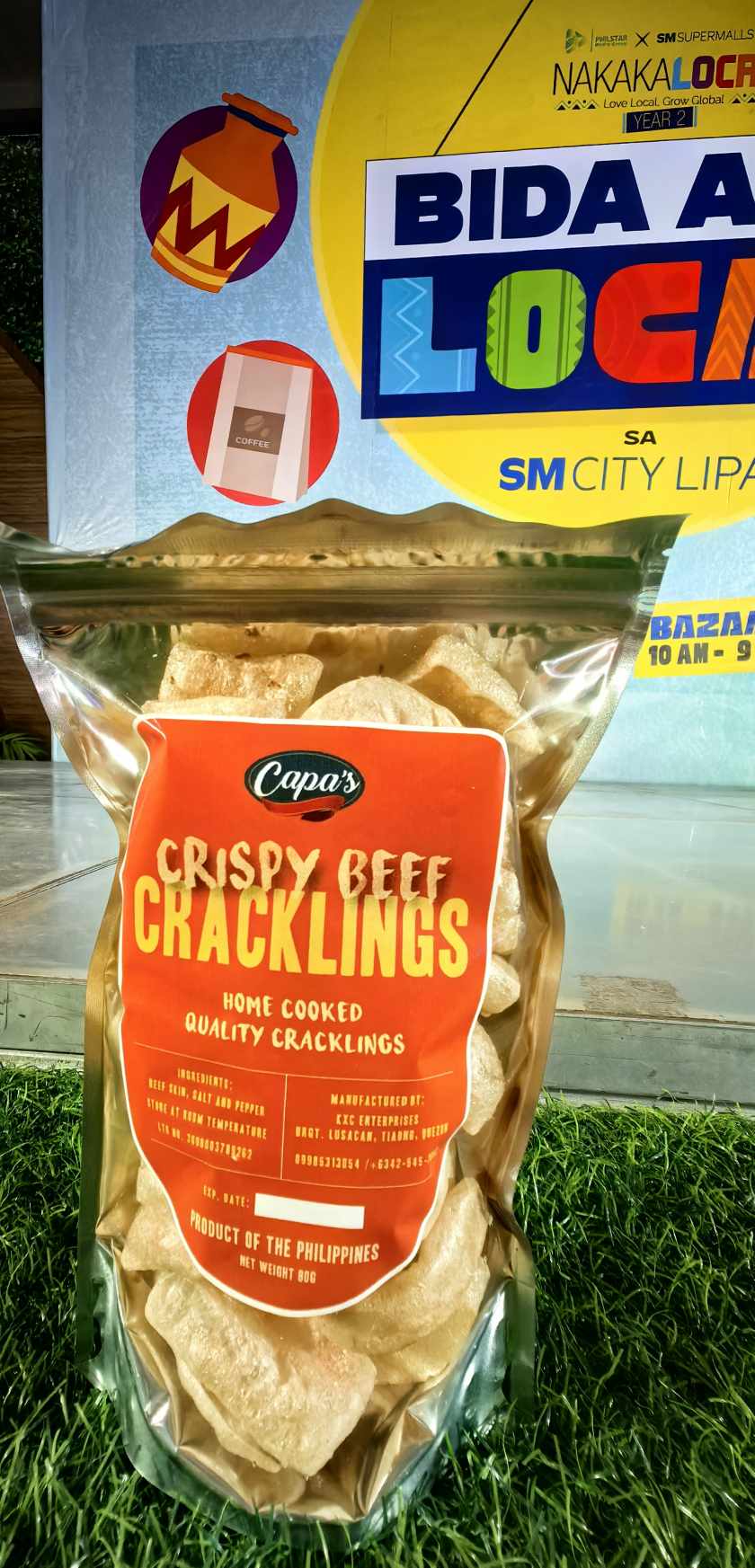 BEEF CRACKLINGS - 80 grams - Capa's
