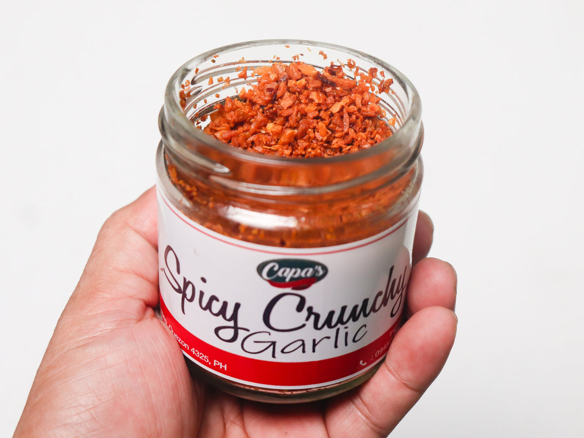 SPICY CRUNCHY GARLIC - 100 grams - Capa's